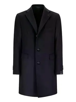 Tagliatore Single-breasted Coat - Black