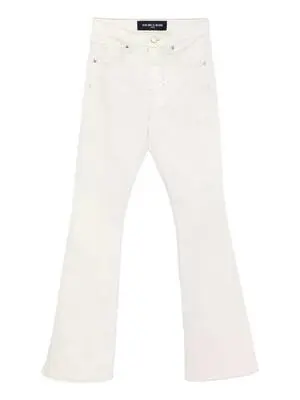Veronica Beard Beverly Skinny-flared Jeans - White