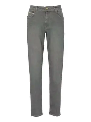 BRIGLIA 1949 Five-pocket Trousers - Grey
