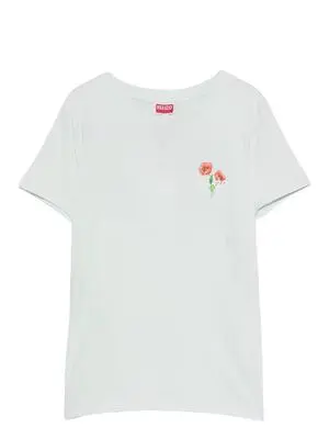 Kenzo Flower-print T-shirt - Green