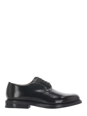Church's Leather Derby Shoes - Black