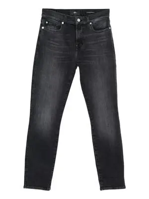 7 For All Mankind Bootcut Jeans - Black