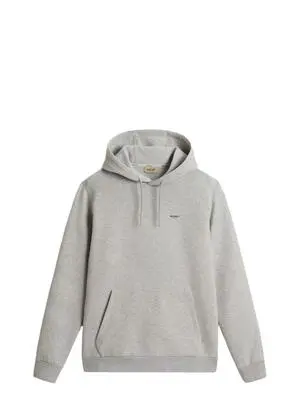 Woolrich Logo-detail Hoodie - Grey