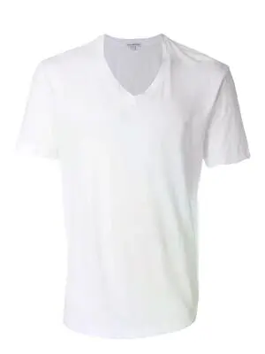 JAMES PERSE V-neck T-shirt - White