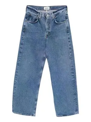 AGOLDE Low Curve Straight Leg Jeans - Blue
