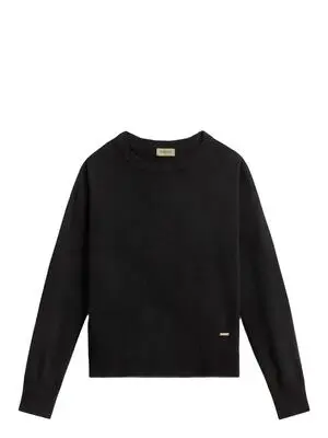 Woolrich Crew-neck Sweater - Black