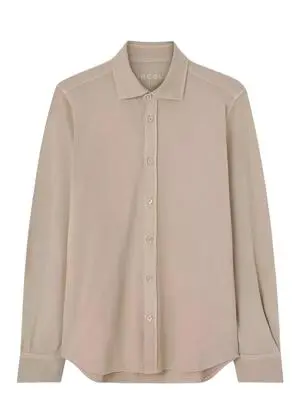 CIRCOLO 1901 Long-sleeve Button-down Shirt - Grey