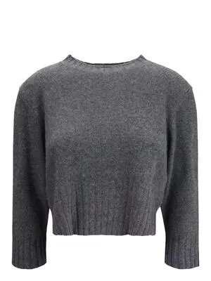 LOULOU Ribbed Cashmere Sweater