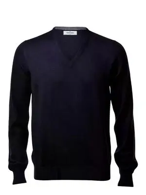GRAN SASSO V-Neck Wool Sweater