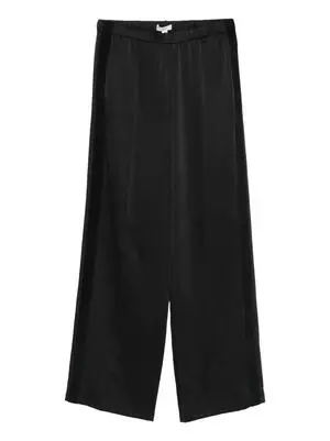 Vince Side-stripe Trousers - Black