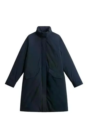 Woolrich Hooded Parka Coat - Blue