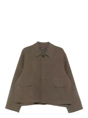Sofie D'hoore Cox Patch-pocket One-button Jacket - Green