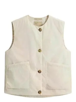 Woolrich Button-fastening Quilted Vest - Neutrals
