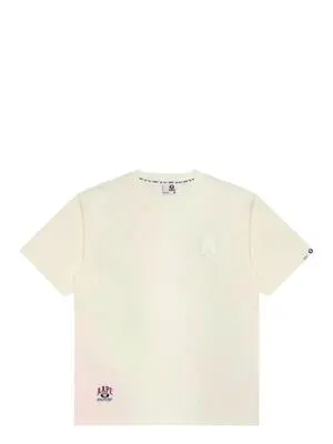 AAPE BY *A BATHING APE Appliqué-embellished T-shirt Neutrals