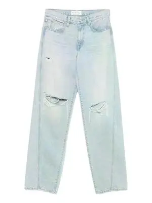 SLVRLAKE Twisted-seam Cotton Jeans - Blue