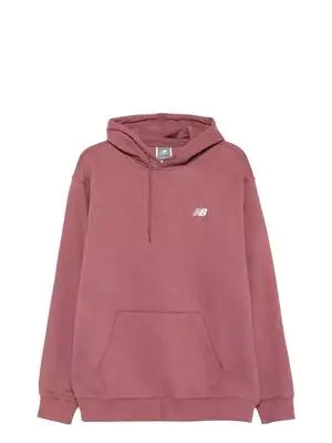 NEW BALANCE Embroidered Logo Hoodie - Red