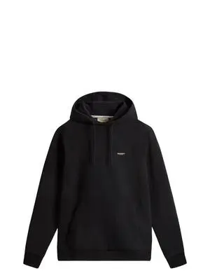 Woolrich Logo-detail Hoodie - Black