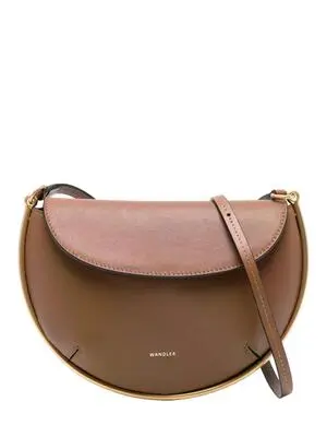 WANDLER Mini Kate Crossbody Bag - Brown
