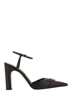 Manolo Blahnik 105mm Querelle Pumps - Black