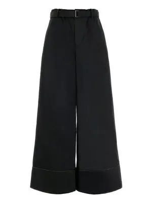 SACAI Welt-Pockets Cuffed Trousers