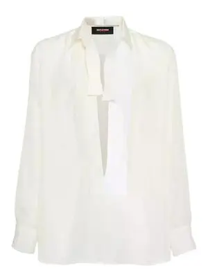 Dsquared2 X Magliano Silk Shirt - White