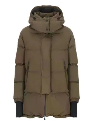 Herno Quilted Puffer Jacket With Hood - Brown