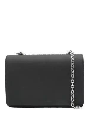 Moschino Chain Shoulder Bag - Black