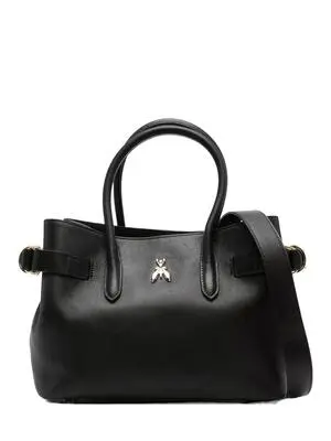 Patrizia Pepe Leather Tote Bag - Black