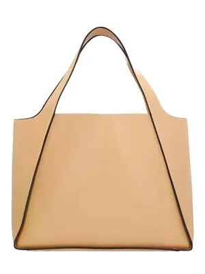 Stella McCartney Logo-embellished Tote Bag - Brown