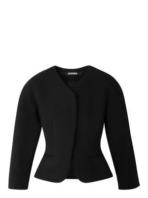 Jacquemus La Veste Ovalo Jacket - Black