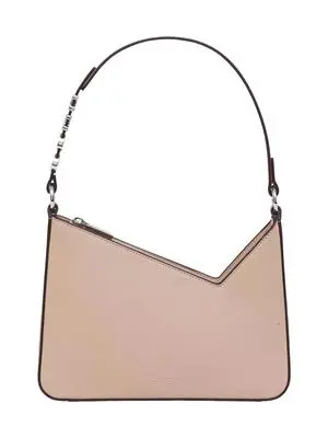 Hugo Chain-embellished Shoulder Bag - Neutrals