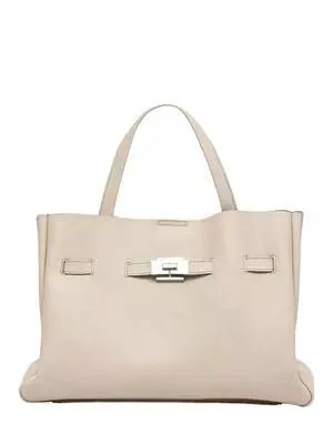 Dkny Logo-detail Tote Bag - Neutrals
