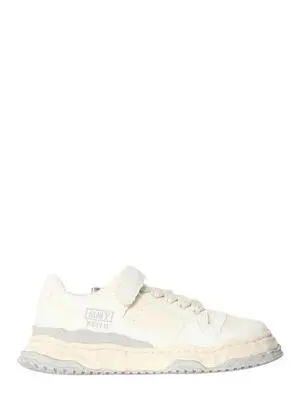 Mihara Yasuhiro Keith Og Sole Canvas Low - White