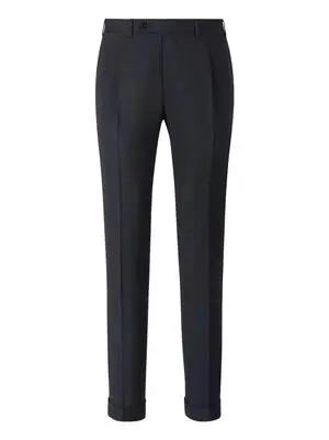 Canali Wool Trousers - Blue