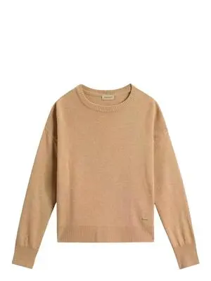 Woolrich Crew-neck Long Sleeve Sweater - Neutrals