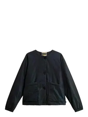 Woolrich Button-fastening Elasticated Jacket - Blue