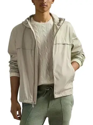 Polo Ralph Lauren Zip-up Hooded Jacket - Neutrals