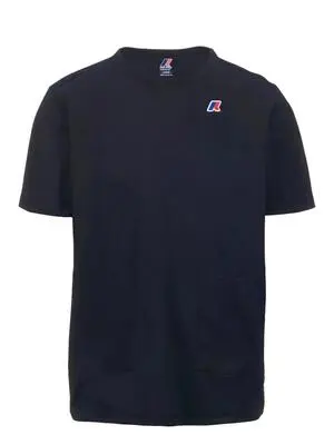 K-WAY Seril Travel Zip-pocket T-shirt - Blue