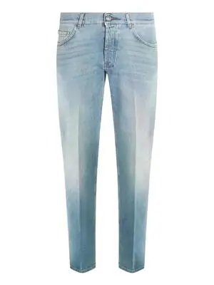 LARDINI Cotton Jeans - Blue