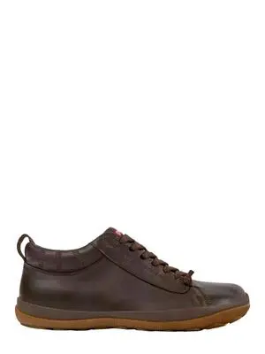 Camper Leather Lace-up Sneakers - Brown