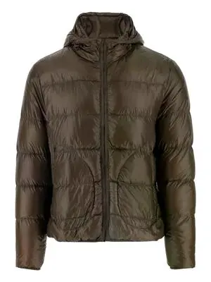 Herno Hooded Padded Jacket Brown