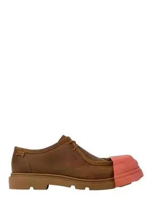 Camper Lace-up Leather Shoes - Brown