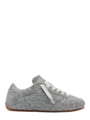 Axel Arigato Lace-up Shaggy Suede Sneakers - Grey