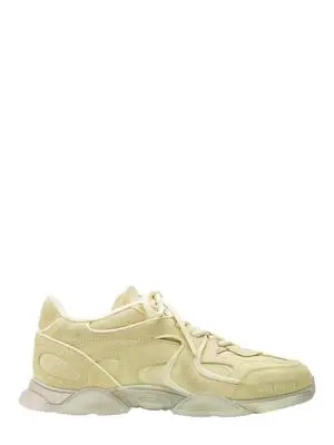 Axel Arigato Leather Panelled Lace-up Sneakers - Yellow
