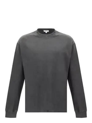 AGOLDE Long-sleeve Drop-shoulder T-shirt - Grey