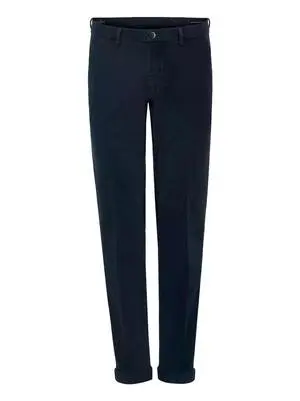 MASON'S Cuffed Trousers Blue