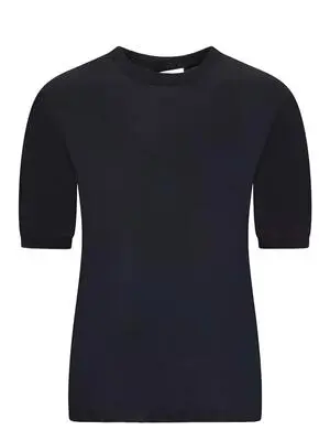 Max Mara Knit Round-neck Top - Black