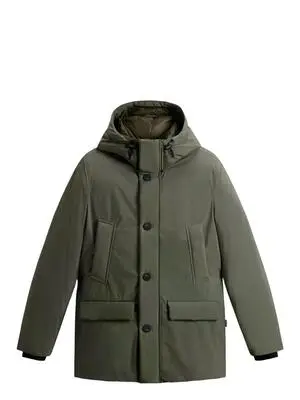 Woolrich Hooded Padded Jacket - Green