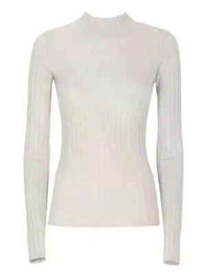 BRUNELLO CUCINELLI Lurex Ribbed Sweater