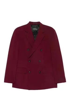 Karl Lagerfeld Double-breasted Buttoned Jacket - Red